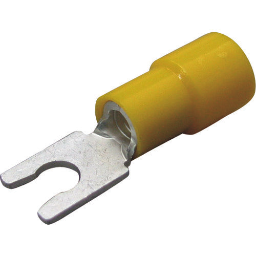 TMEX 5.5LY-3.5S-YEL｜環境配慮形絶縁被覆付端子 Y形端子 LYタイプ 黄 – 電材Days