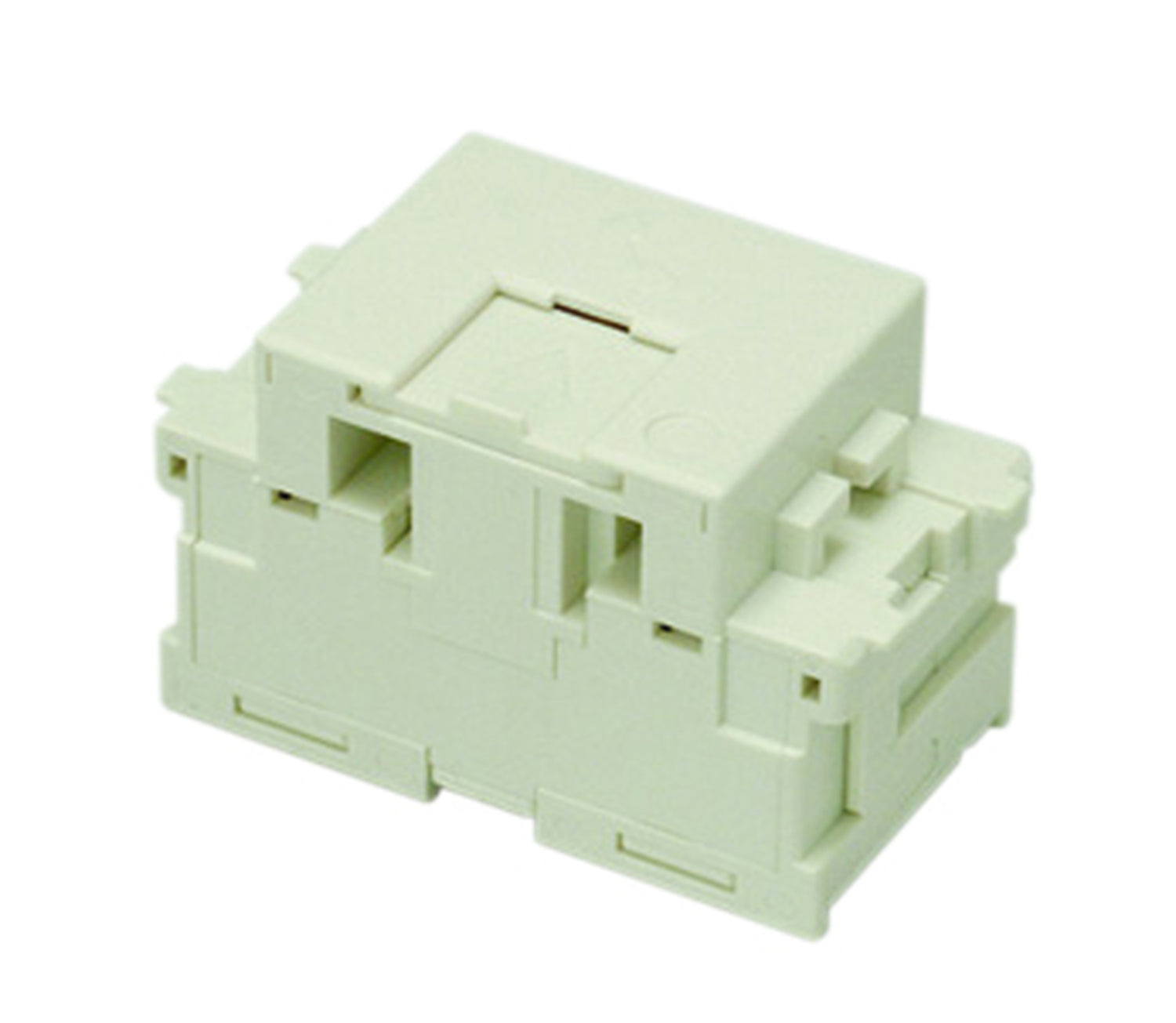 JEC-BN-WUJ4-PW｜電話用 埋込モジュラージャック 6極4心用 (PW色) 電話用 6極4芯用 PW色 – 電材Days
