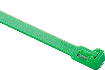 RF250-GRN｜リピートタイ 250×7.4ミリ 緑100本入 – 電材Days