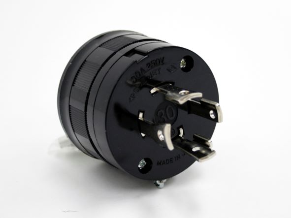 WF6430｜引掛キャップ 4P30A 3P+接地 黒 – 電材Days