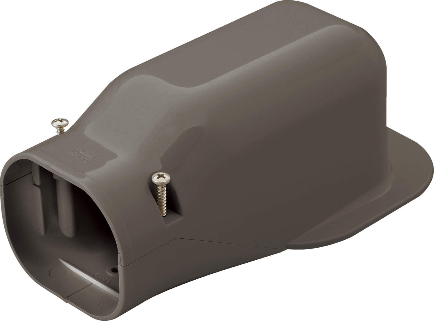 LDW-70-B｜ウォールコーナー ブラウン 壁面取り出し用 – 電材Days