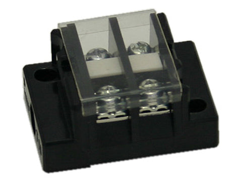 T1002｜組端子台 カバー付 2P 250V 20A – 電材Days