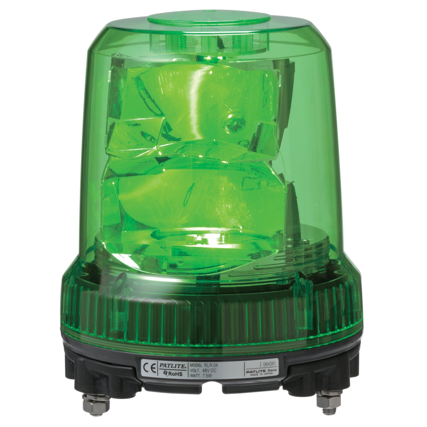 RLR-M2-G｜強耐震型LED大型回転灯 AC100〜240V 緑 – 電材Days