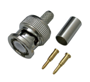 LBNC-3C-2P｜BNC型ストレートプラグ 圧着タイプ 3C用 2個入 – 電材Days