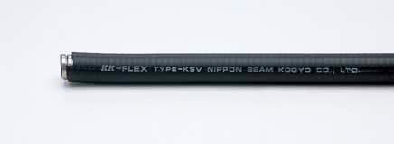 KSV-28｜SUSフレキシブルチューブ28 KV型 被覆付 黒 – 電材Days