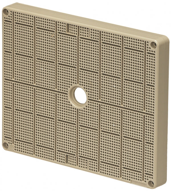 POWF-1719J｜ポリ台照明器具取付用 170×190×15 ベージュ – 電材Days