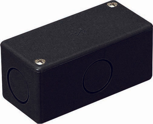 PVU-K｜ユニバーサルBOX ブラック LL・LB・T兼用ノック付 – 電材Days