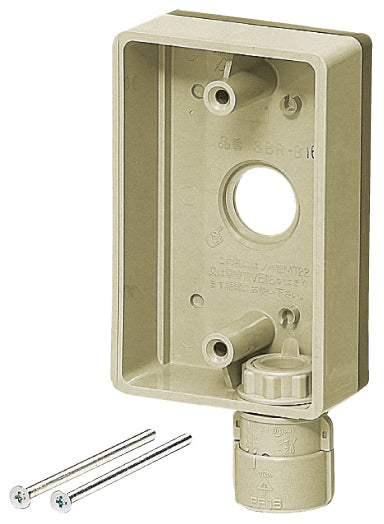 SBR-B14F｜外カベ継枠 コネクタ付 PF14用 Gタイプ ベージュ – 電材Days